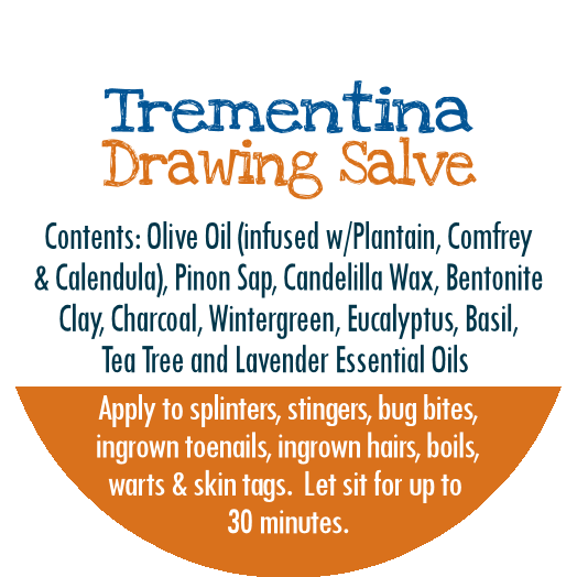 Vegan Trementina Pinon Sap Drawing Salve - First Aid Balm, Natural ...