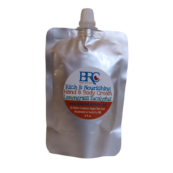 Vegan Hand & Body Cream - Dry Skin Relief - Vegan Skin Care - Thick ...